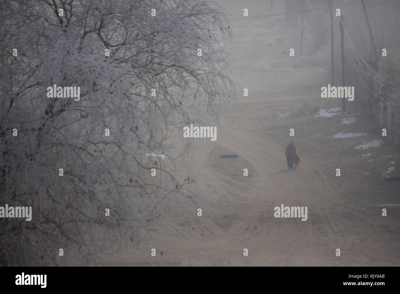 Anapra, Mpo. Juárez, Chihuahua, Mexico Stock Photo - Alamy