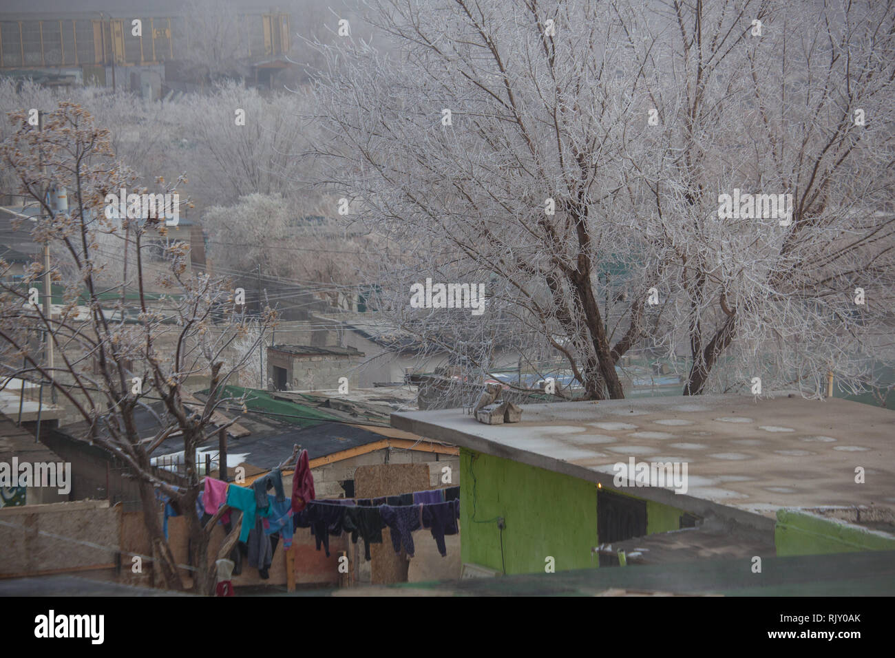 Anapra, Mpo. Juárez, Chihuahua, Mexico Stock Photo - Alamy