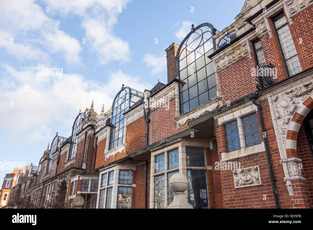 Frederick Wheeler's St Paul’s Studios on Talgarth Road, London, England ...