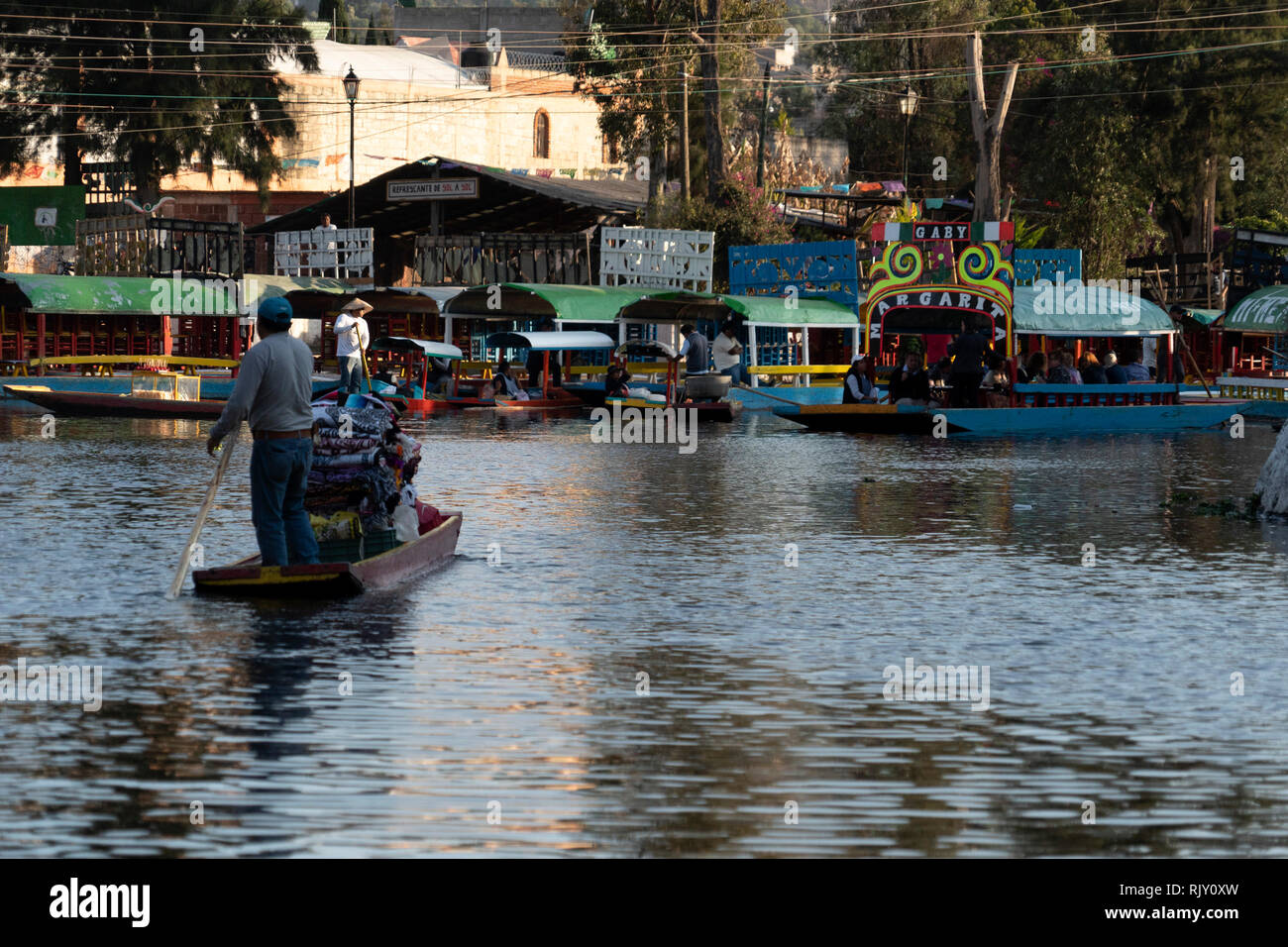 Mexican gondola hi-res stock photography and images - Alamy