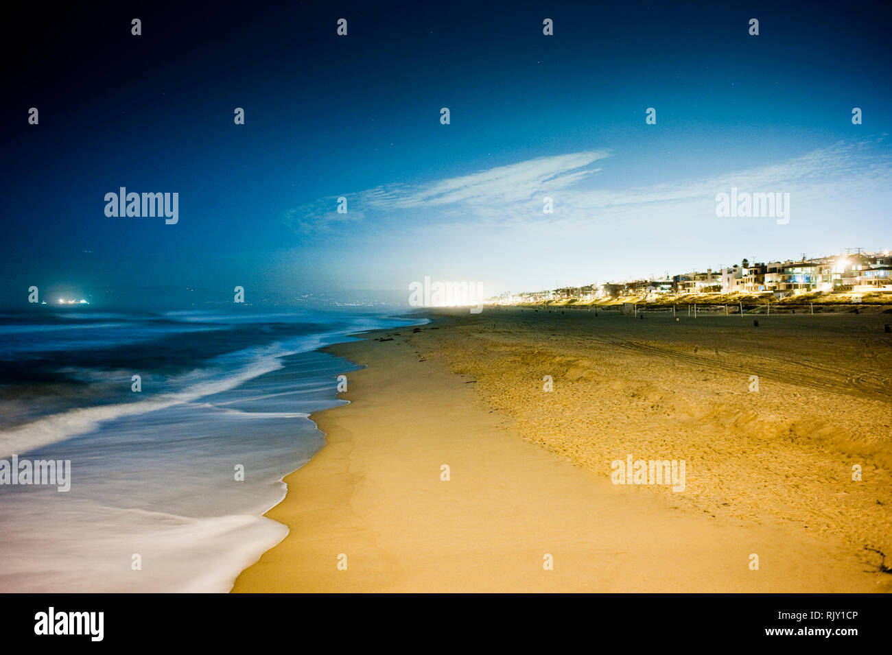 Beach and Waterfront Homes Stock Photo - Alamy