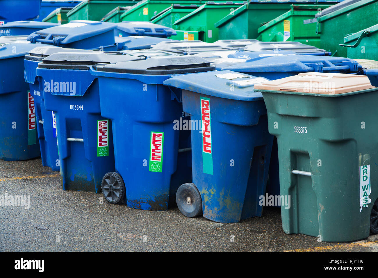 Seattle garbage hi-res stock photography and images - Alamy