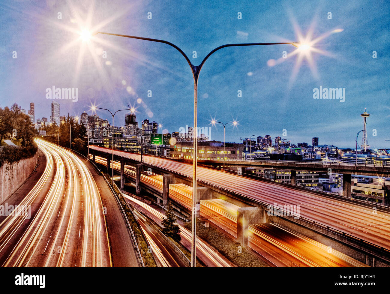 Time lapse washington hi-res stock photography and images - Alamy