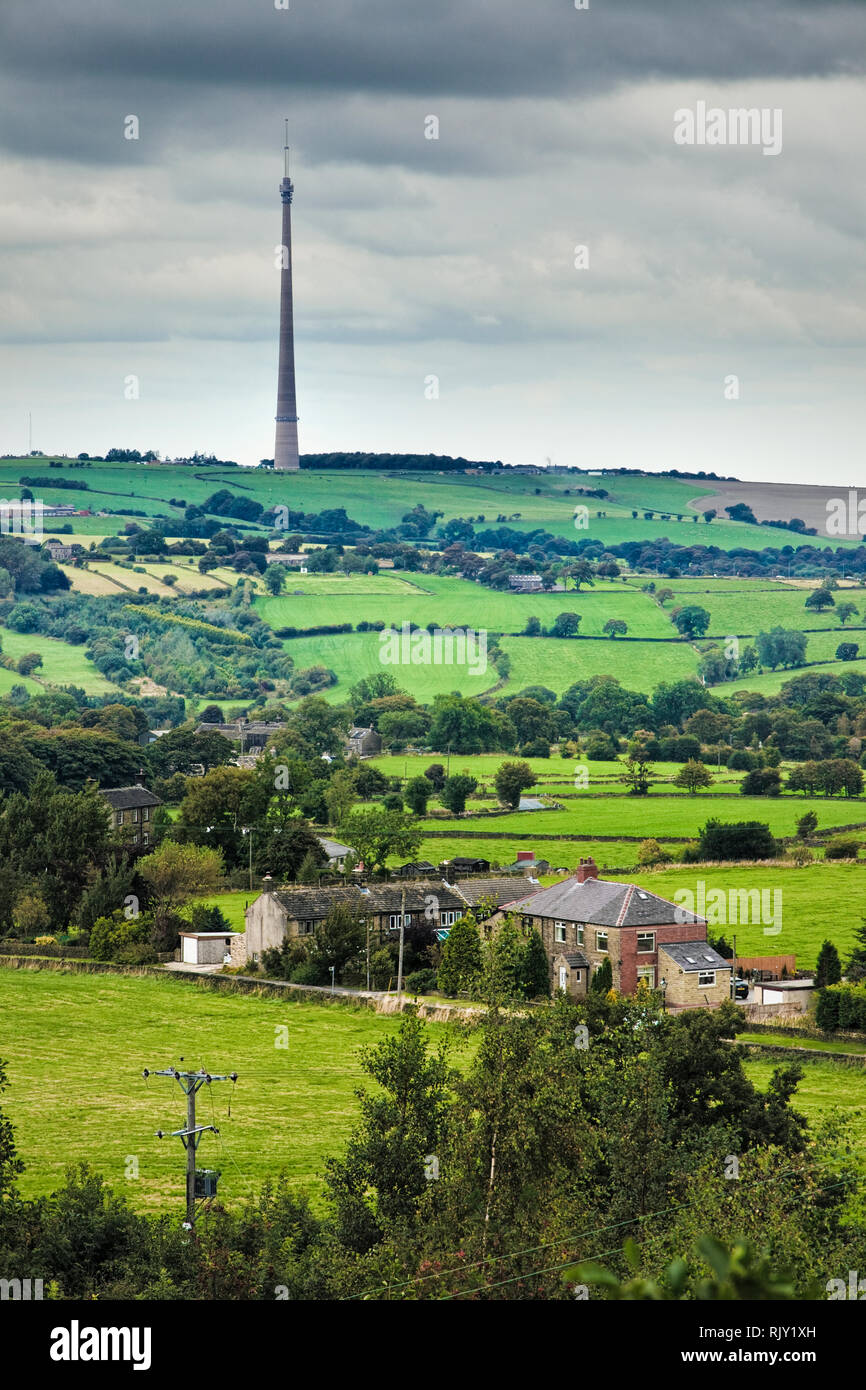 Village of emley hi-res stock photography and images - Alamy