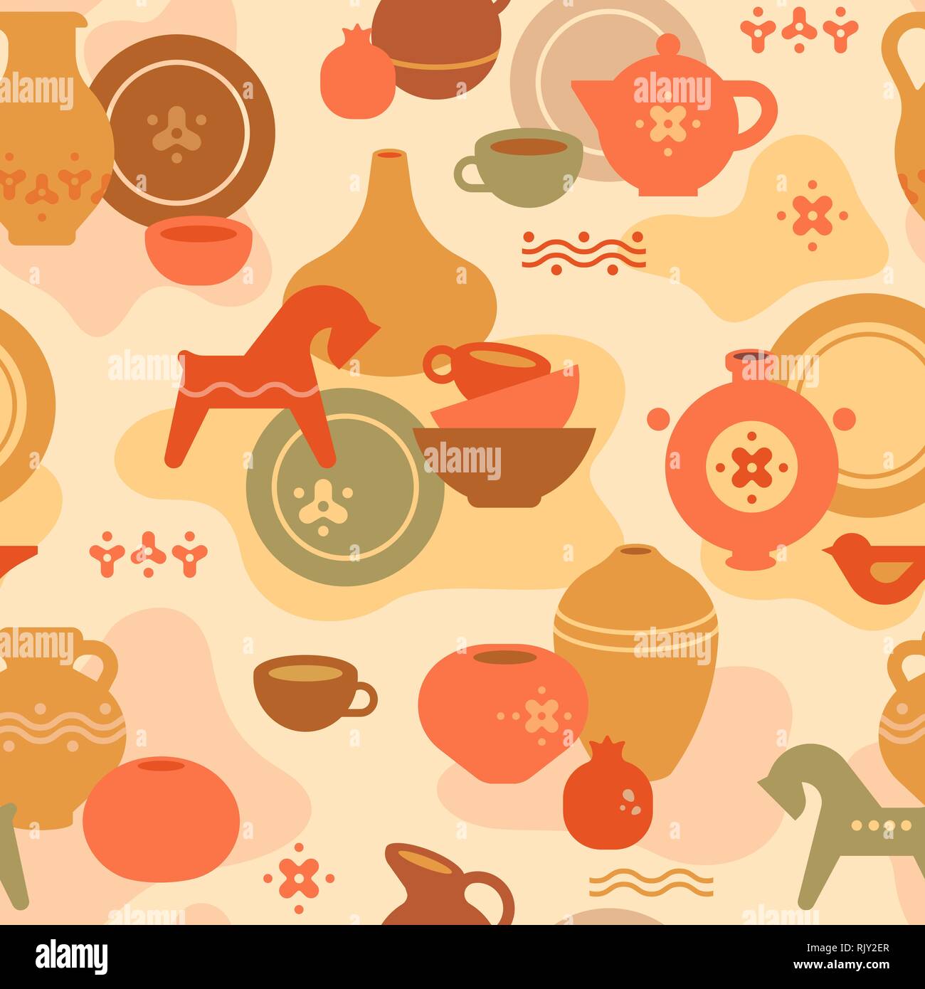 Antique porcelain jar Stock Vector Images - Alamy