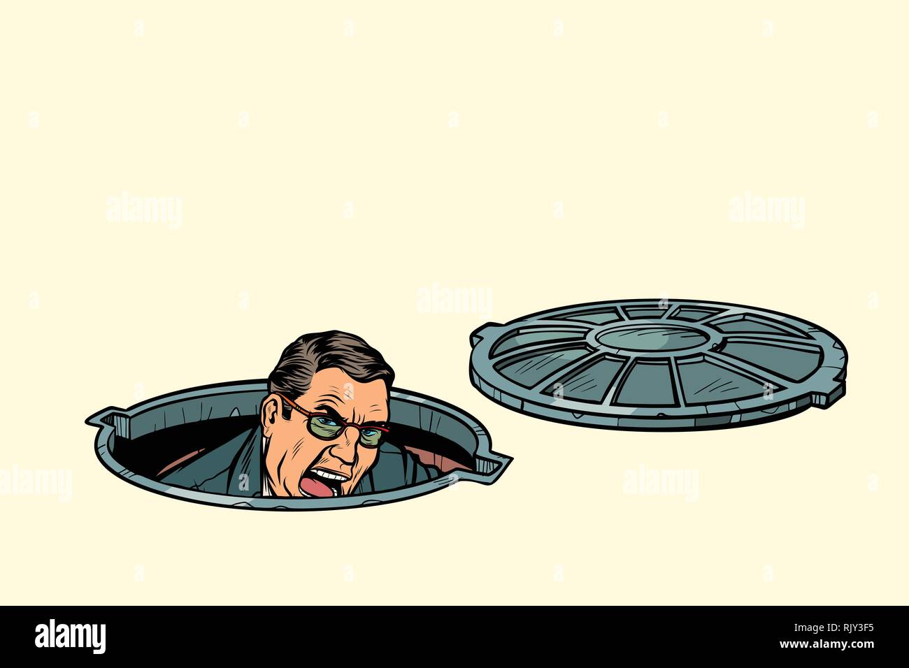 Face man dark Stock Vector Images - Alamy