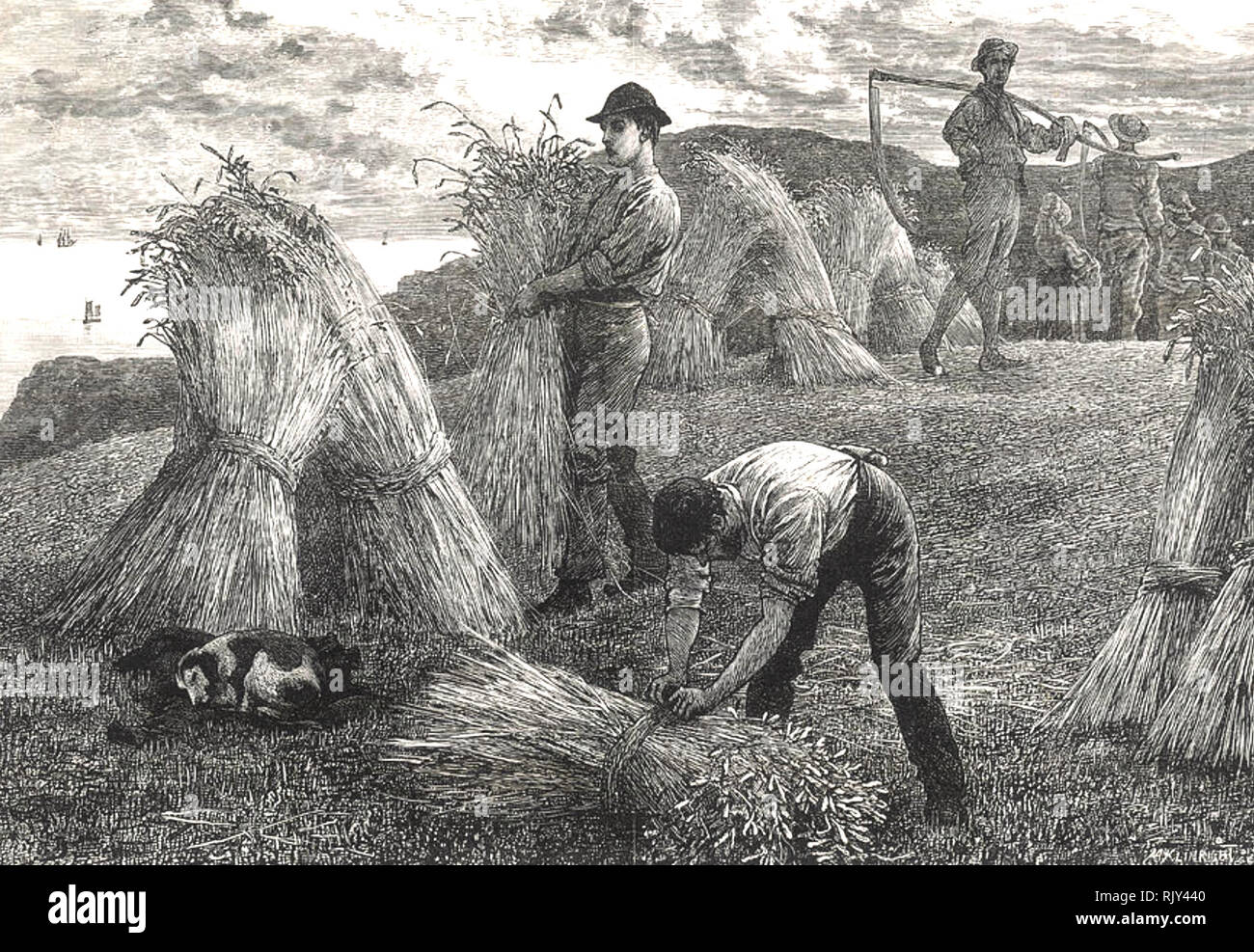 Victorian workers hi-res stock photography and images - Alamy