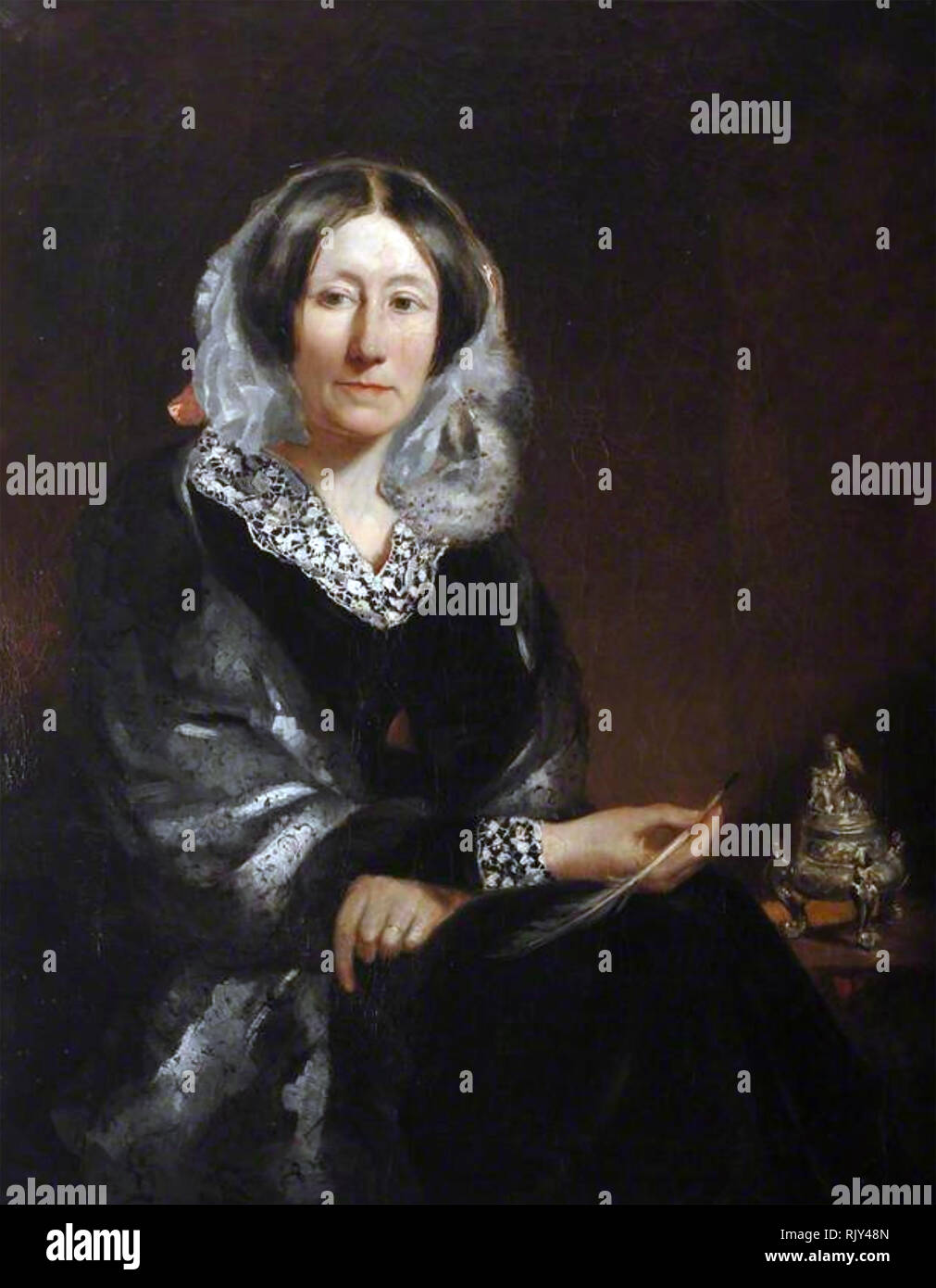 MARY SOMERVILLE (1780-1872) Scottish astronomer and mathematician Stock ...