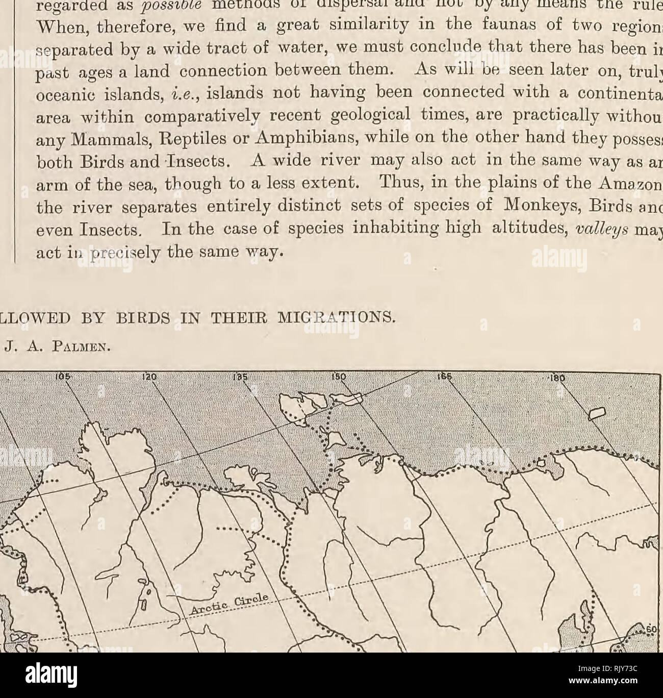 . Atlas of zoogeography; a series of maps illustrating the distribution ...
