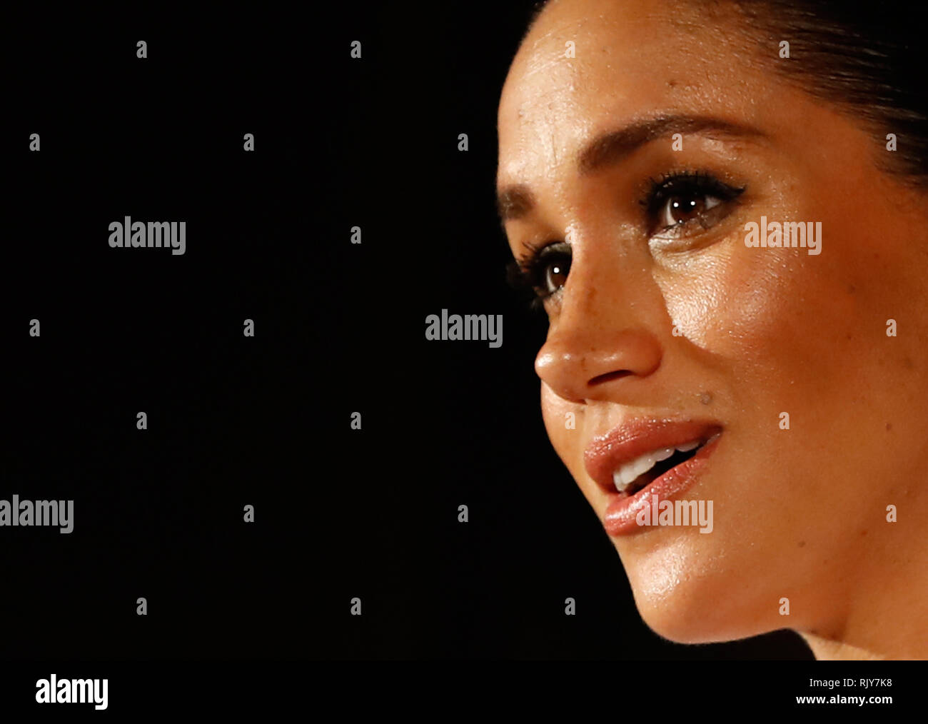 The Duchess of Sussex presents the Celebrating Excellence Award to ...