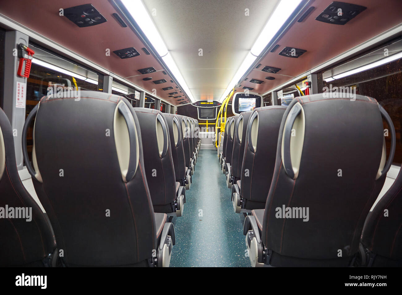 Double Decker Bus And Upper Deck High Resolution Stock Photography and ...