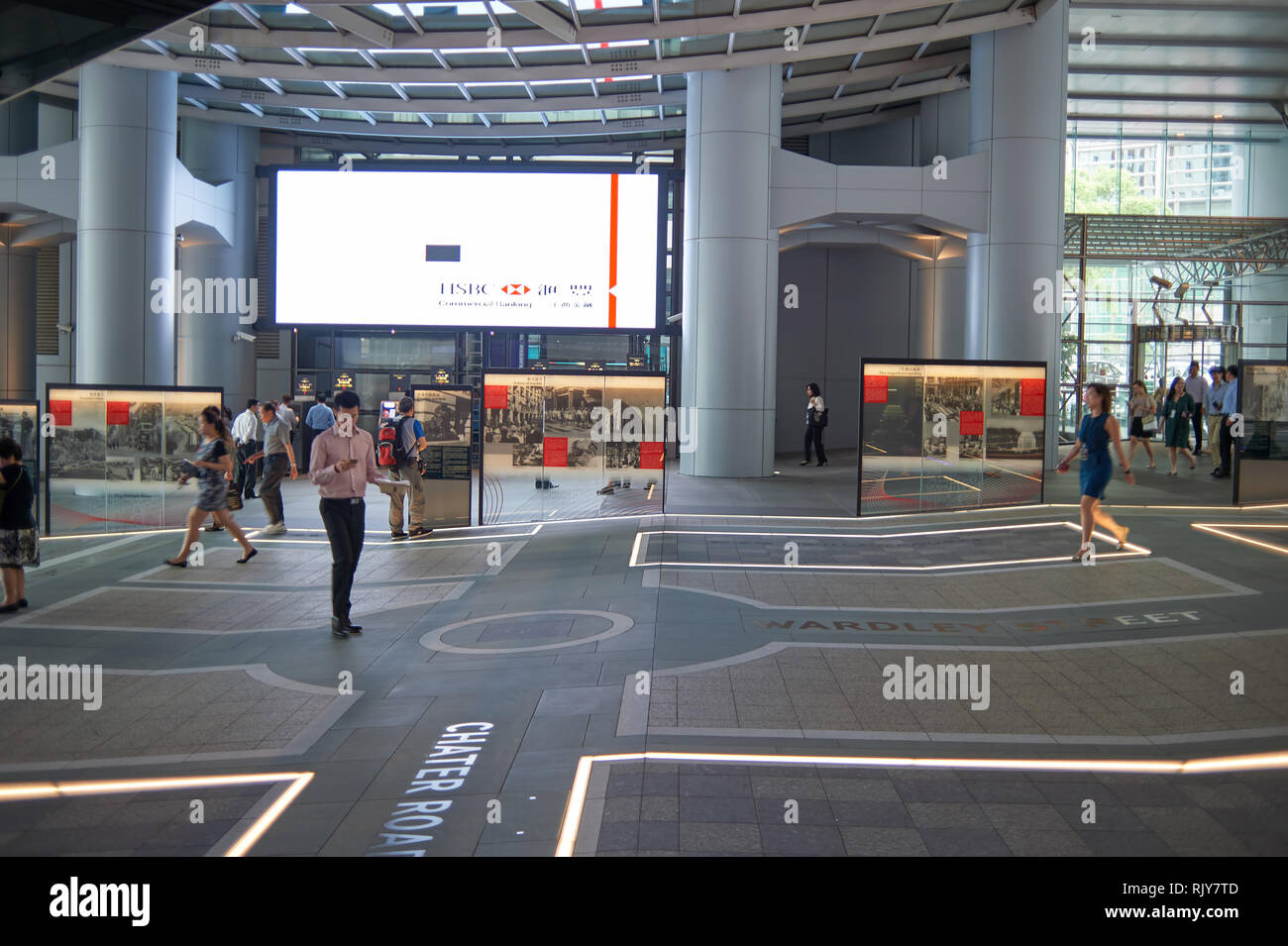 HONG KONG - MAY 06, 2015: HSBC Main Building in Hong Kong. HSBC ...