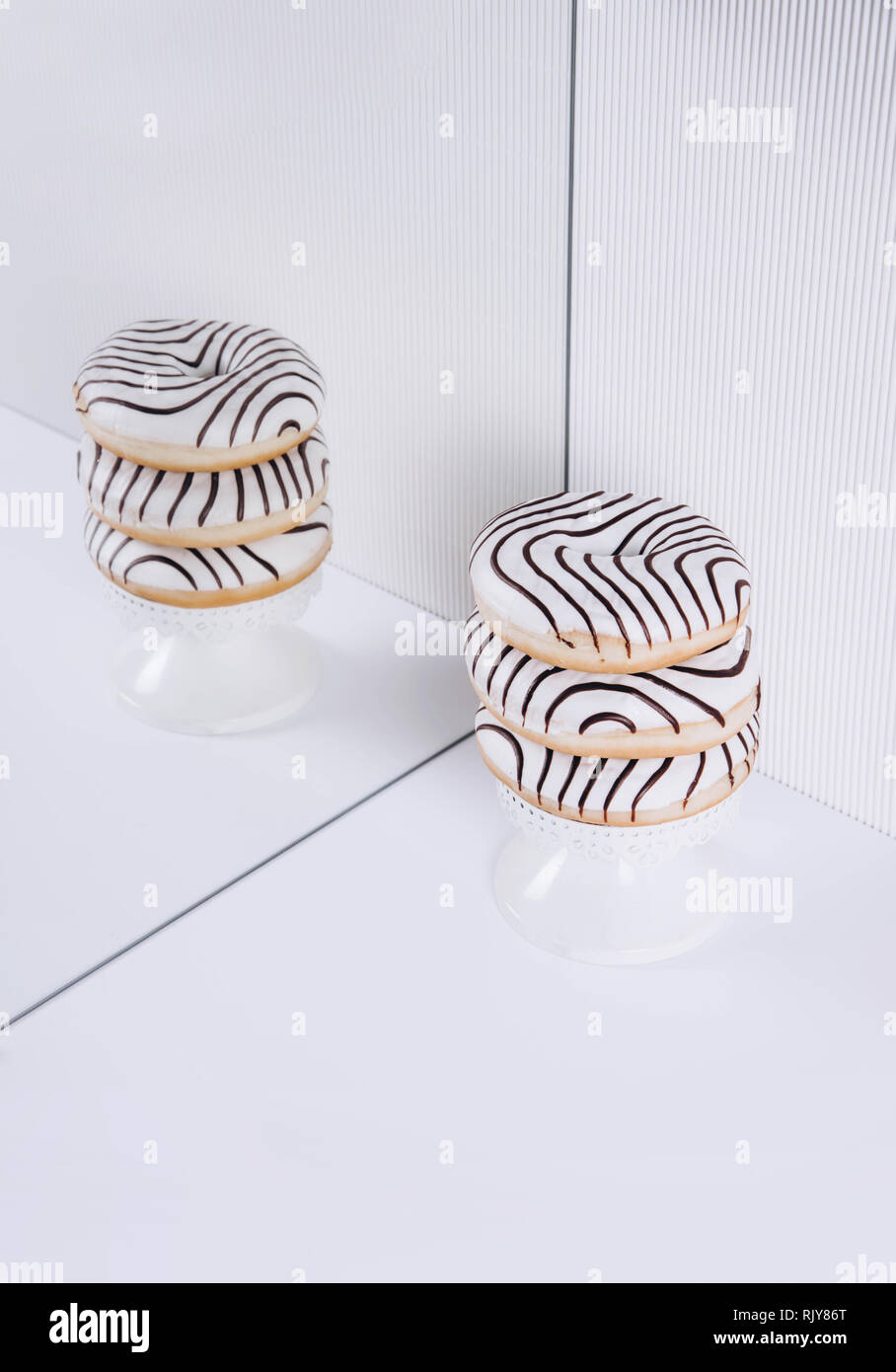 Striped doughnut hi-res stock photography and images - Alamy