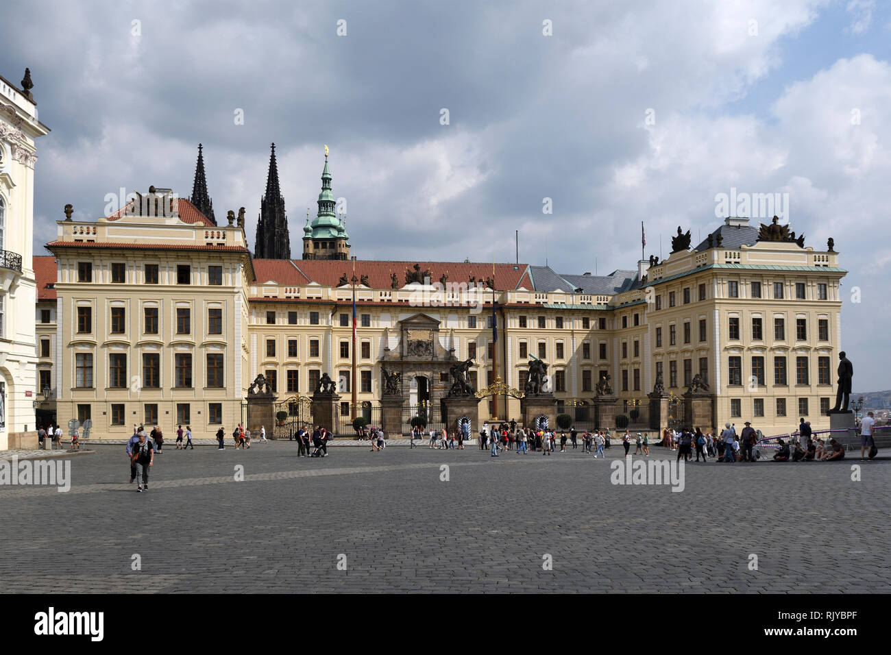 Prague castle complex in hi-res stock photography and images - Alamy