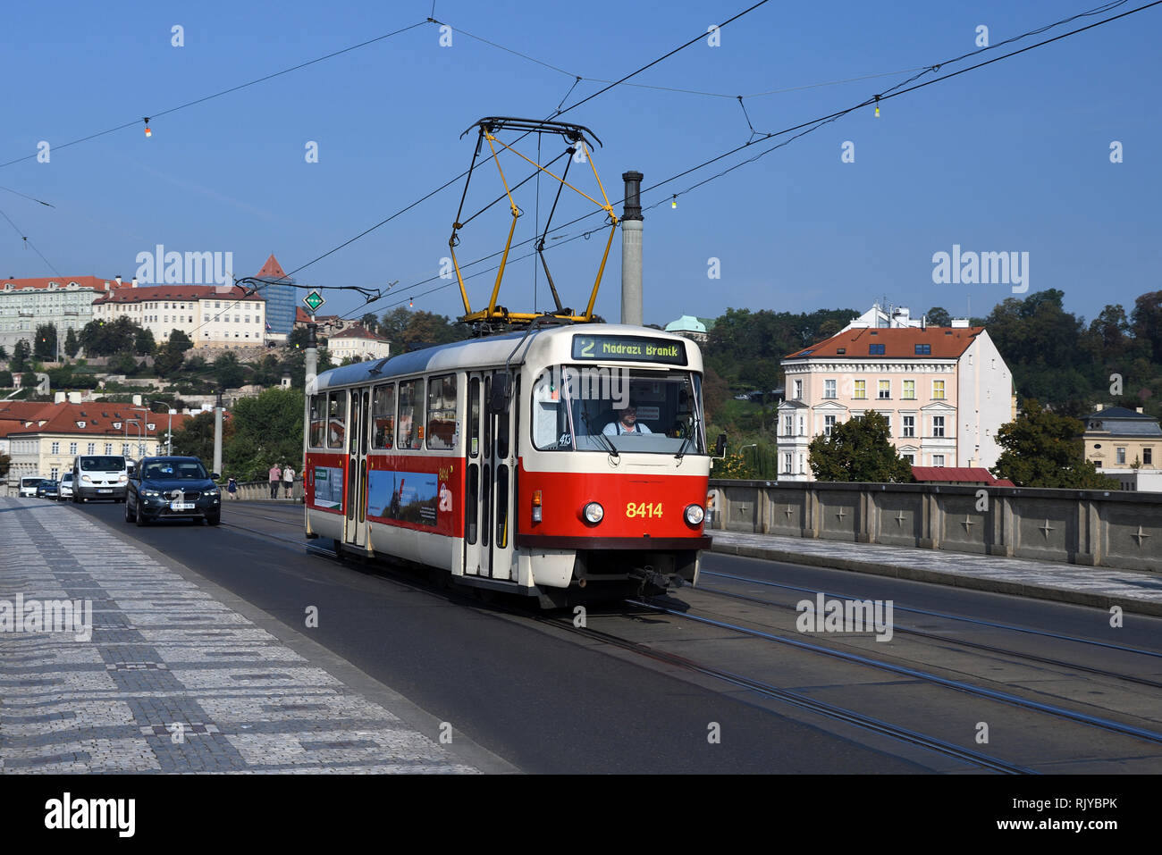 Red t3 tram hi-res stock photography and images - Alamy