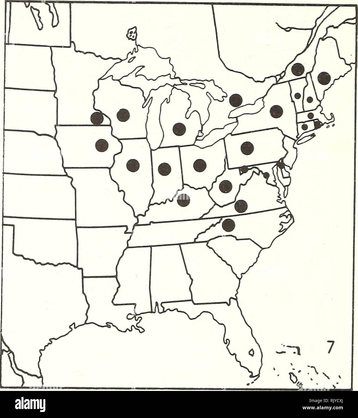 Map of columbiana hi-res stock photography and images - Alamy