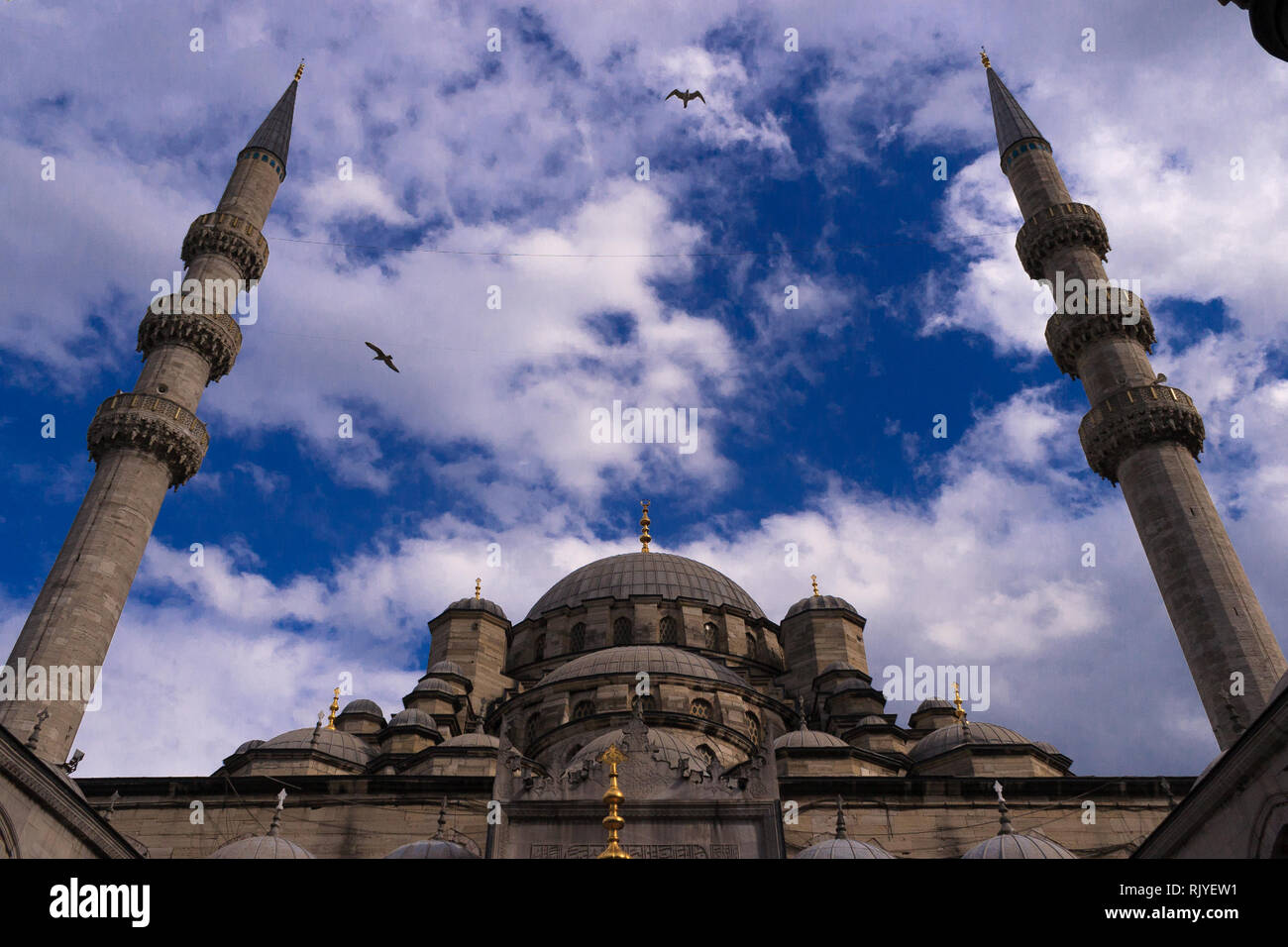 Blue mosque by different point of view, Istanbul, Turkey Stock Photo ...