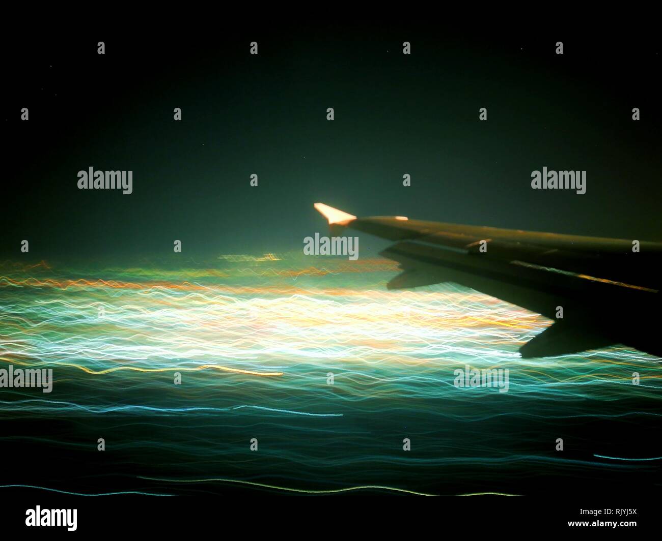 Long exposure airplane hi-res stock photography and images - Alamy