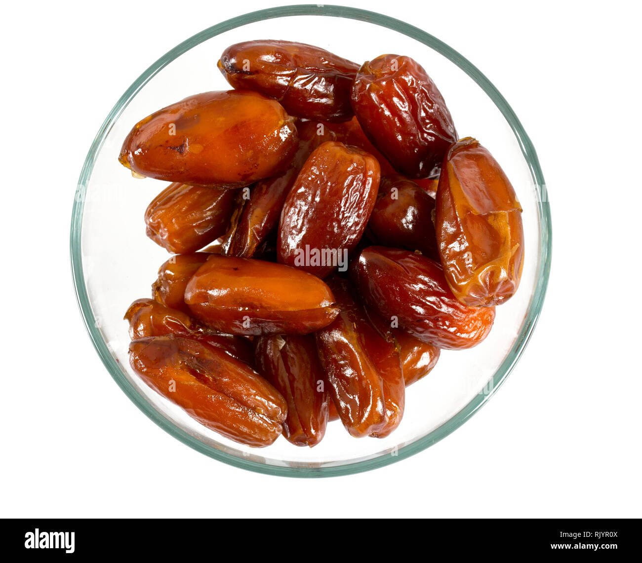 dried dates isolated on white Stock Photo - Alamy