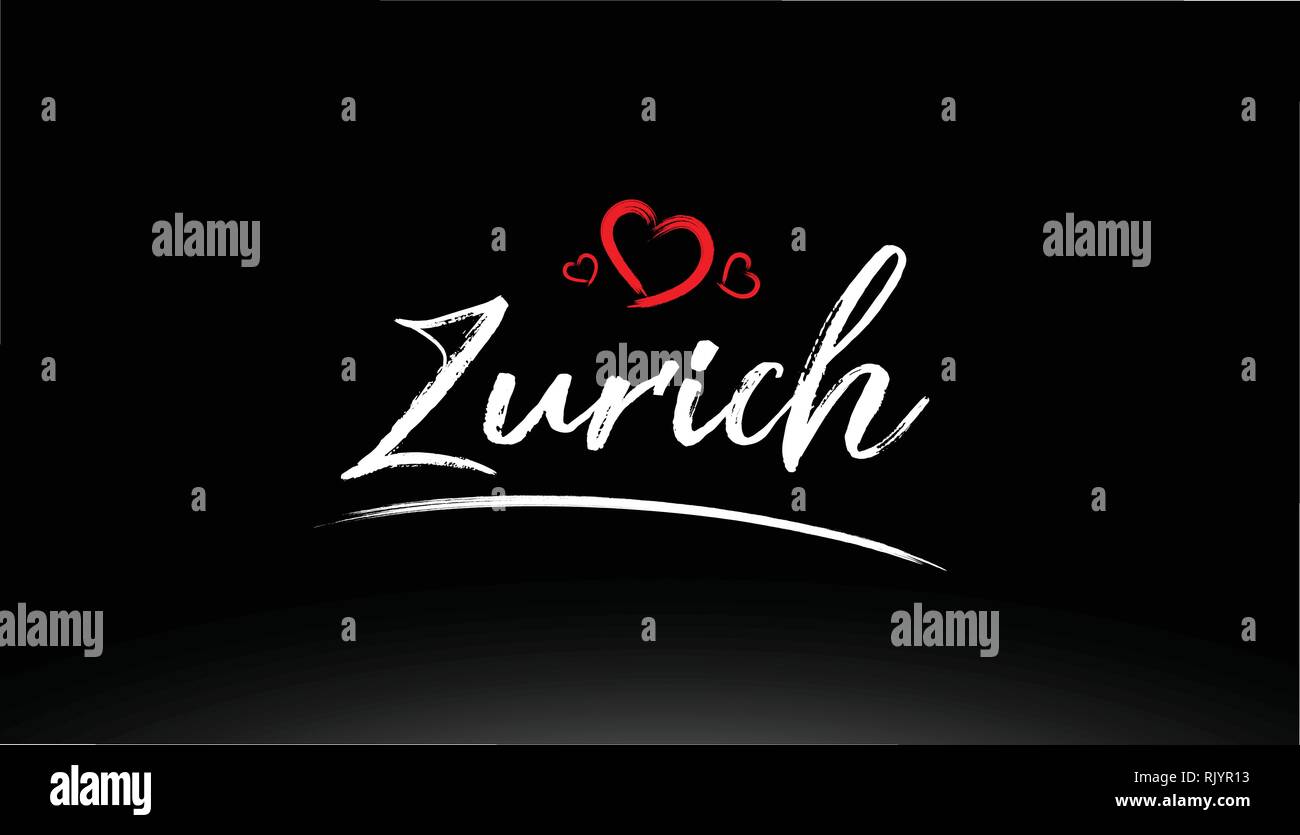 Zurich vector hi-res stock photography and images - Alamy