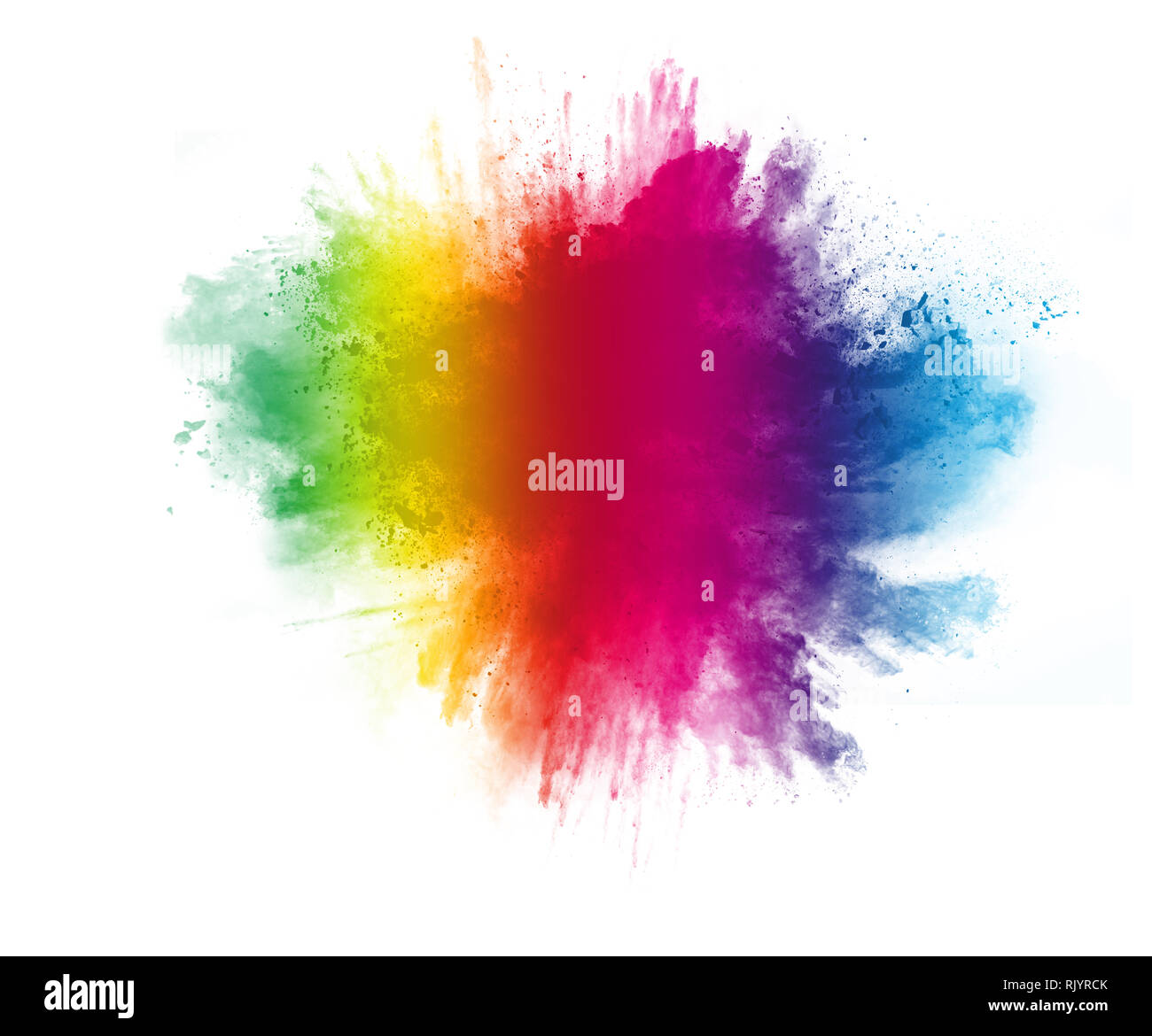 Rainbow powder hi-res stock photography and images - Alamy