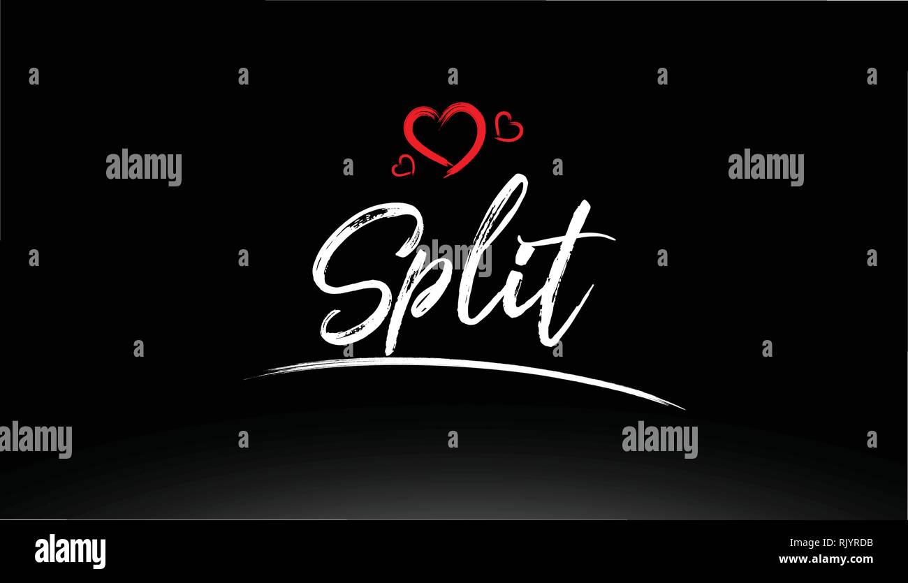 Word split Stock Vector Images - Alamy