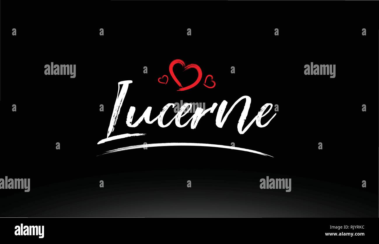 Symbol of lucerne Stock Vector Images - Alamy