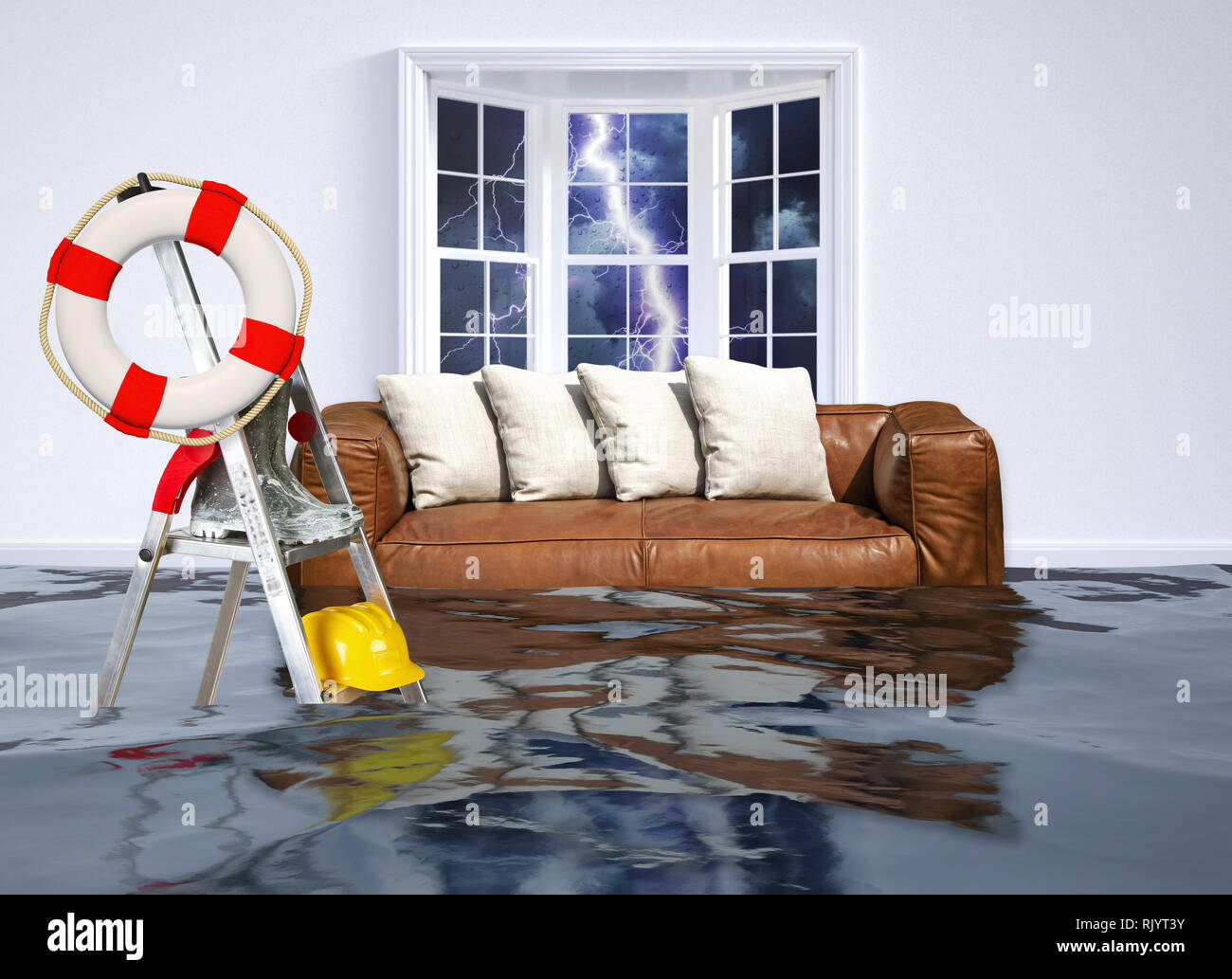 House Flood Interior High Resolution Stock Photography and Images - Alamy