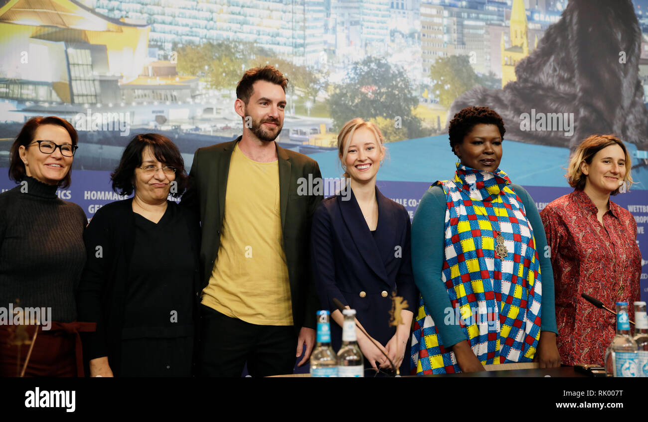 Berlin, Germany. 08th Feb, 2019. 69th Berlinale, press conference ...