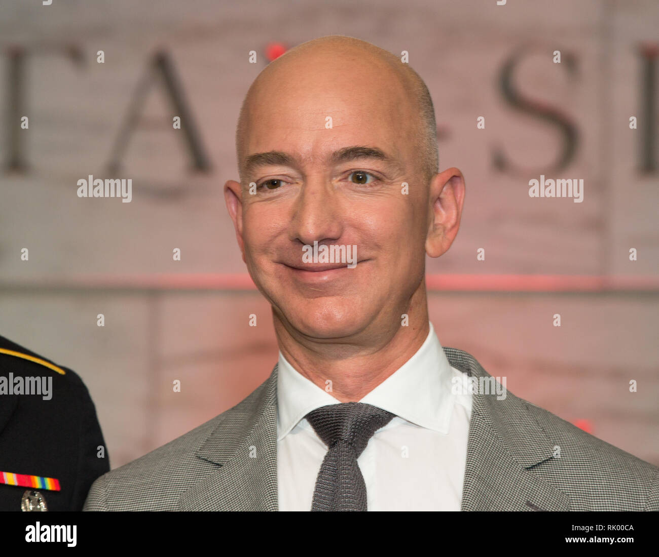 Jeff Bezos in photo. The Smithsonian National Museum of American ...