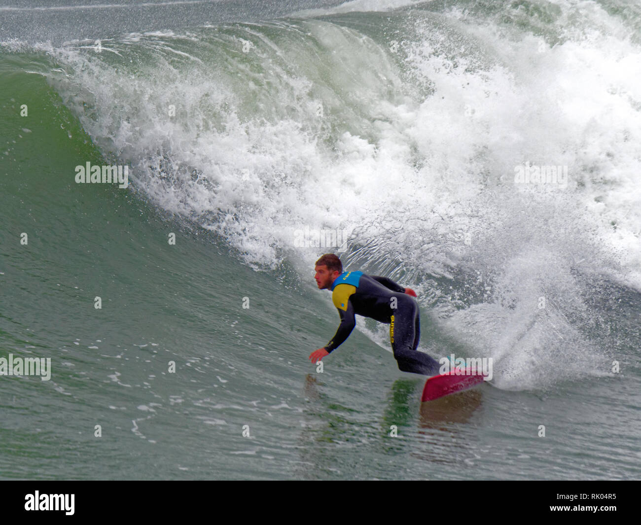 Snow in newquay hi-res stock photography and images - Alamy