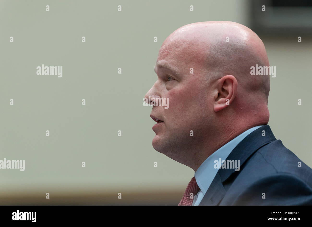 Acting Attorney General Matthew G. Whitaker appears before the United ...