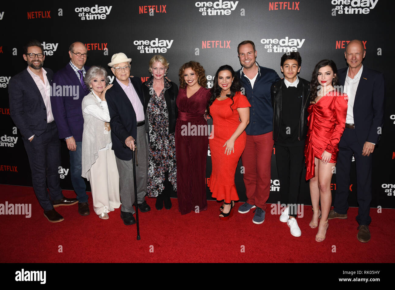 February 7, 2019 - TODD GEINNELL, LYN LEAR, RITA MORENO, NORMAN LEAR ...