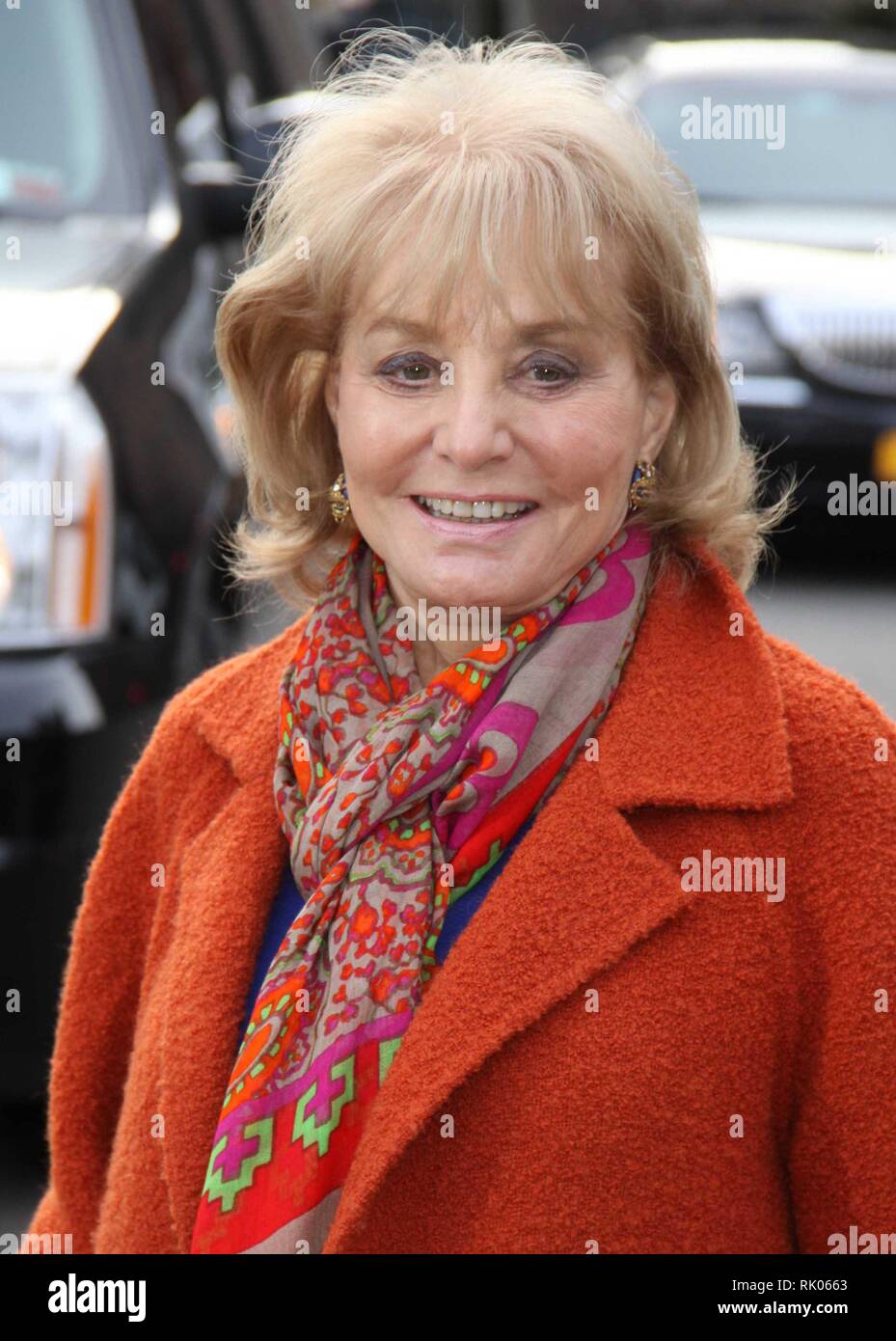 New York City, USA. 01st Jan, 2005. Barbara Walters 2011 Photo By John ...