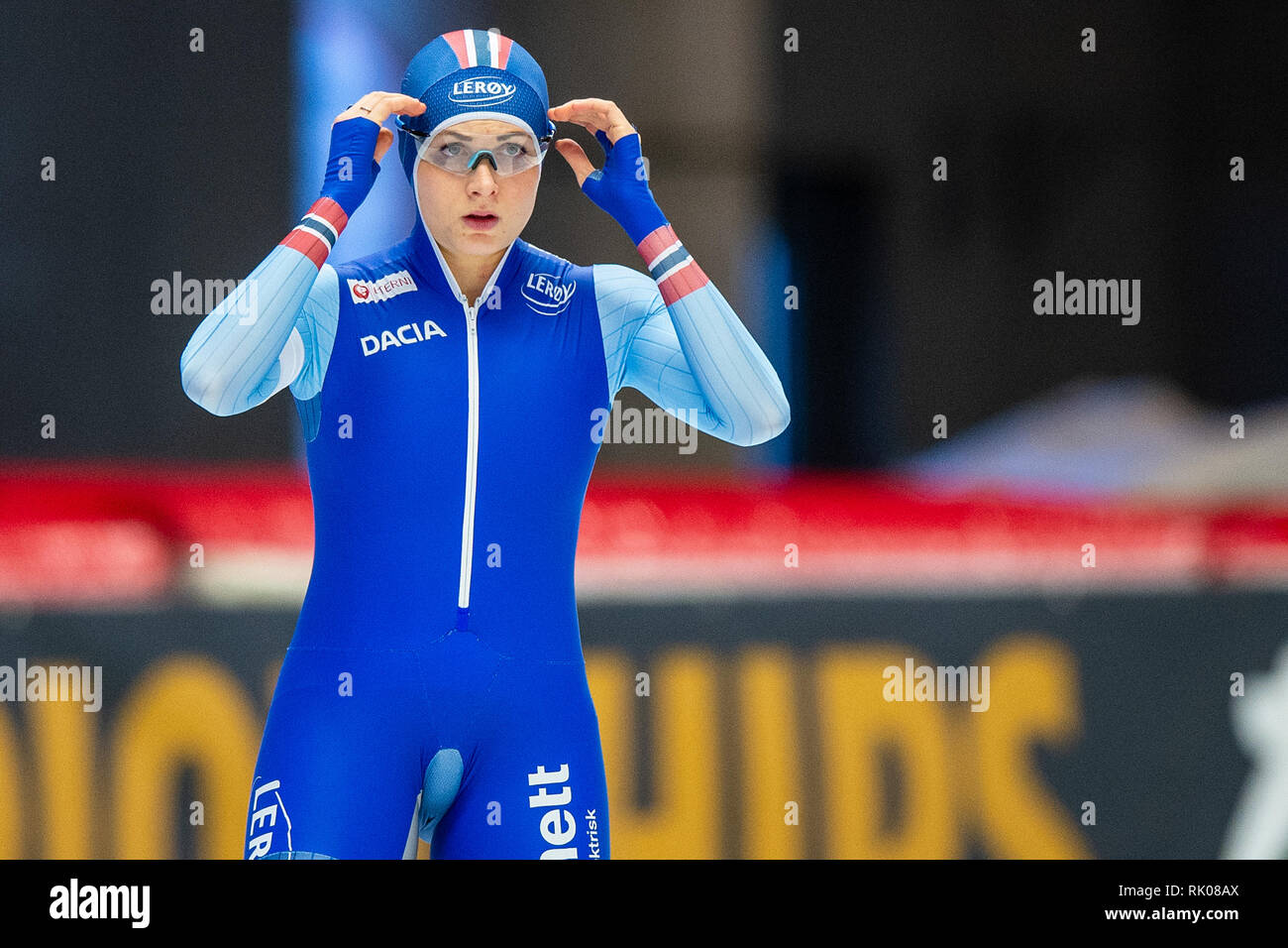 Inzell, Germany. 8th Feb 2019. ISU World Single Distances Speed Skating ...