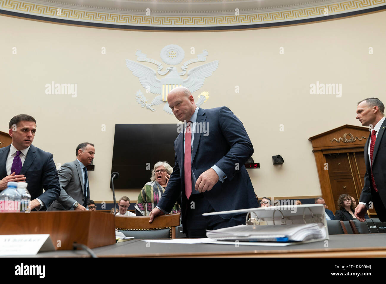 Acting United States Attorney General Matthew G. Whitaker appears ...