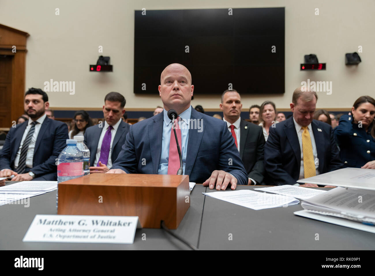 Acting United States Attorney General Matthew G. Whitaker appears ...