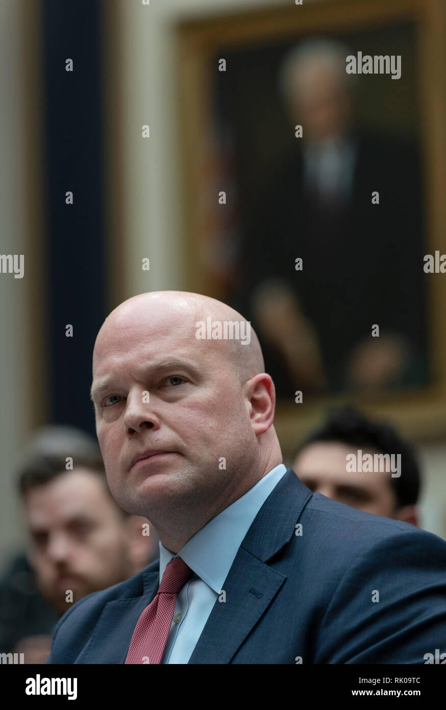 Acting United States Attorney General Matthew G. Whitaker appears ...