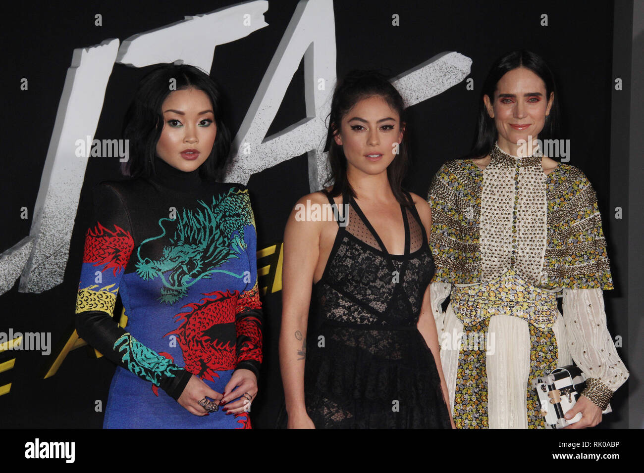 Lana Condor, Rosa Salazar, Jennifer Connelly 02/05/2019 The Los Angeles ...