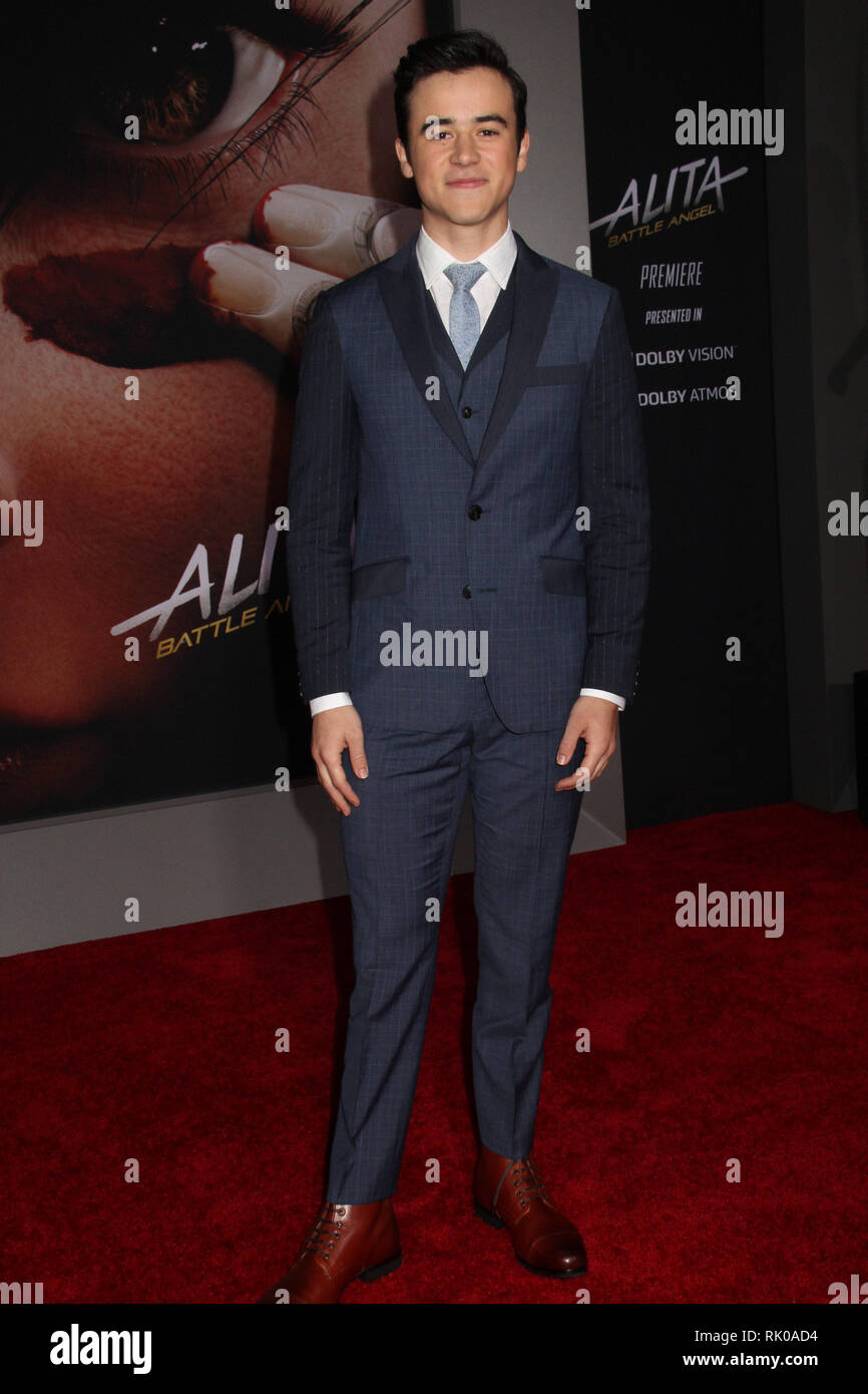 Keean Johnson 02/05/2019 The Los Angeles Premiere of "Alita: Battle ...