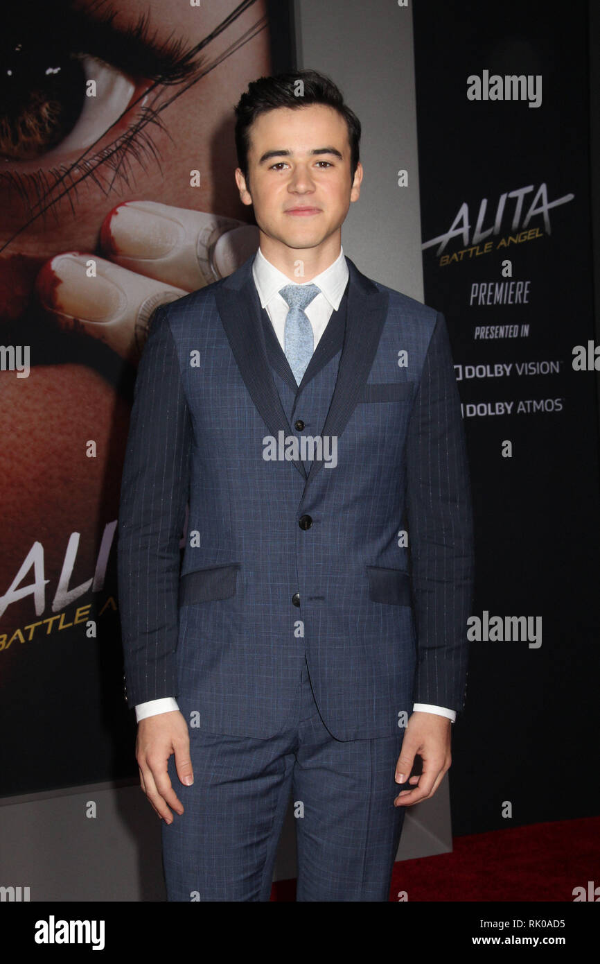 Keean Johnson 02/05/2019 The Los Angeles Premiere of "Alita: Battle ...