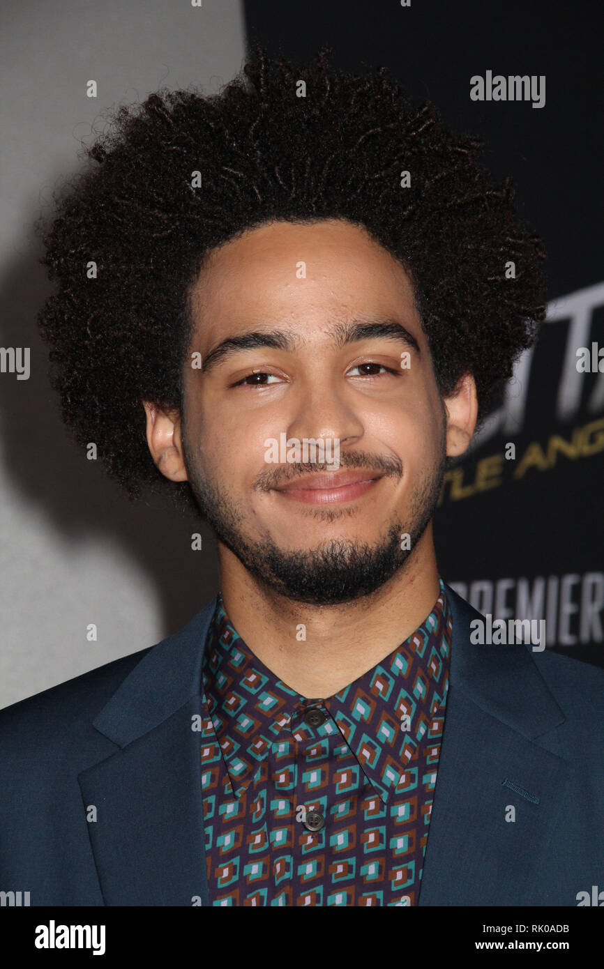 Jorge Lendeborg Jr. 02/05/2019 The Los Angeles Premiere of "Alita ...