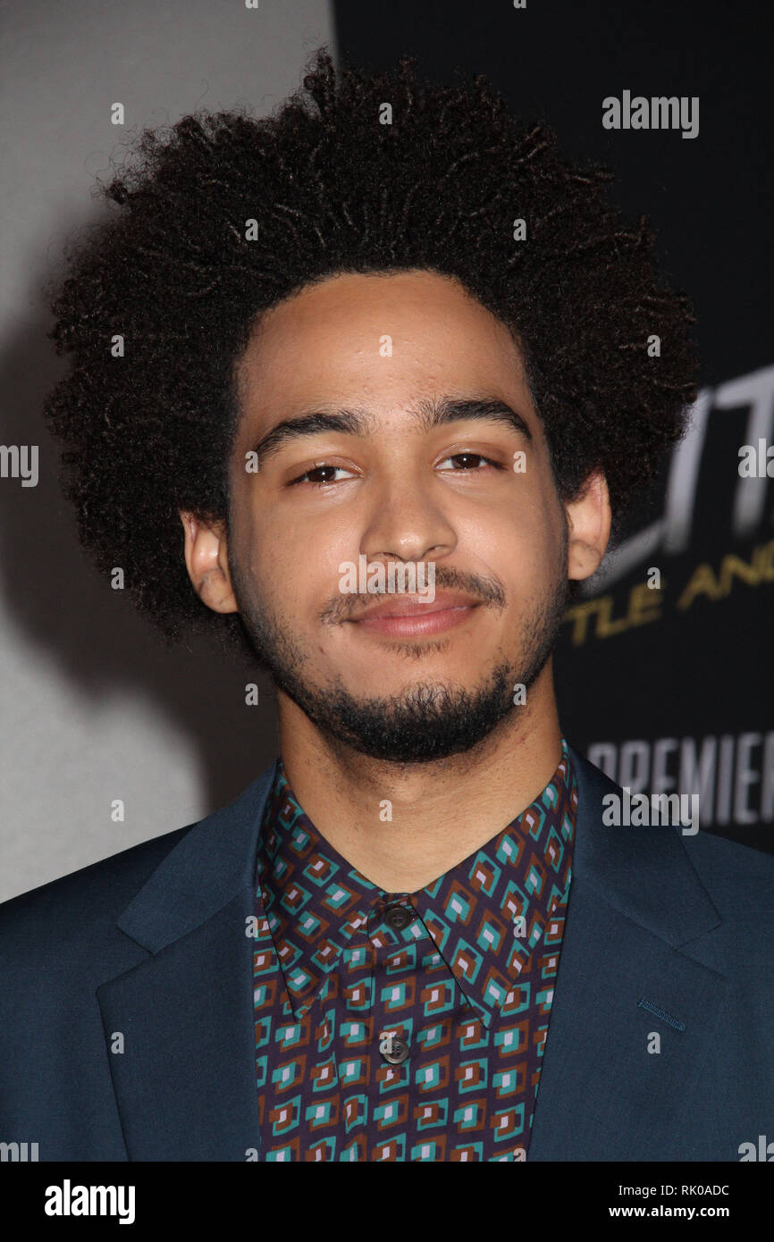 Jorge Lendeborg Jr. 02/05/2019 The Los Angeles Premiere of "Alita ...