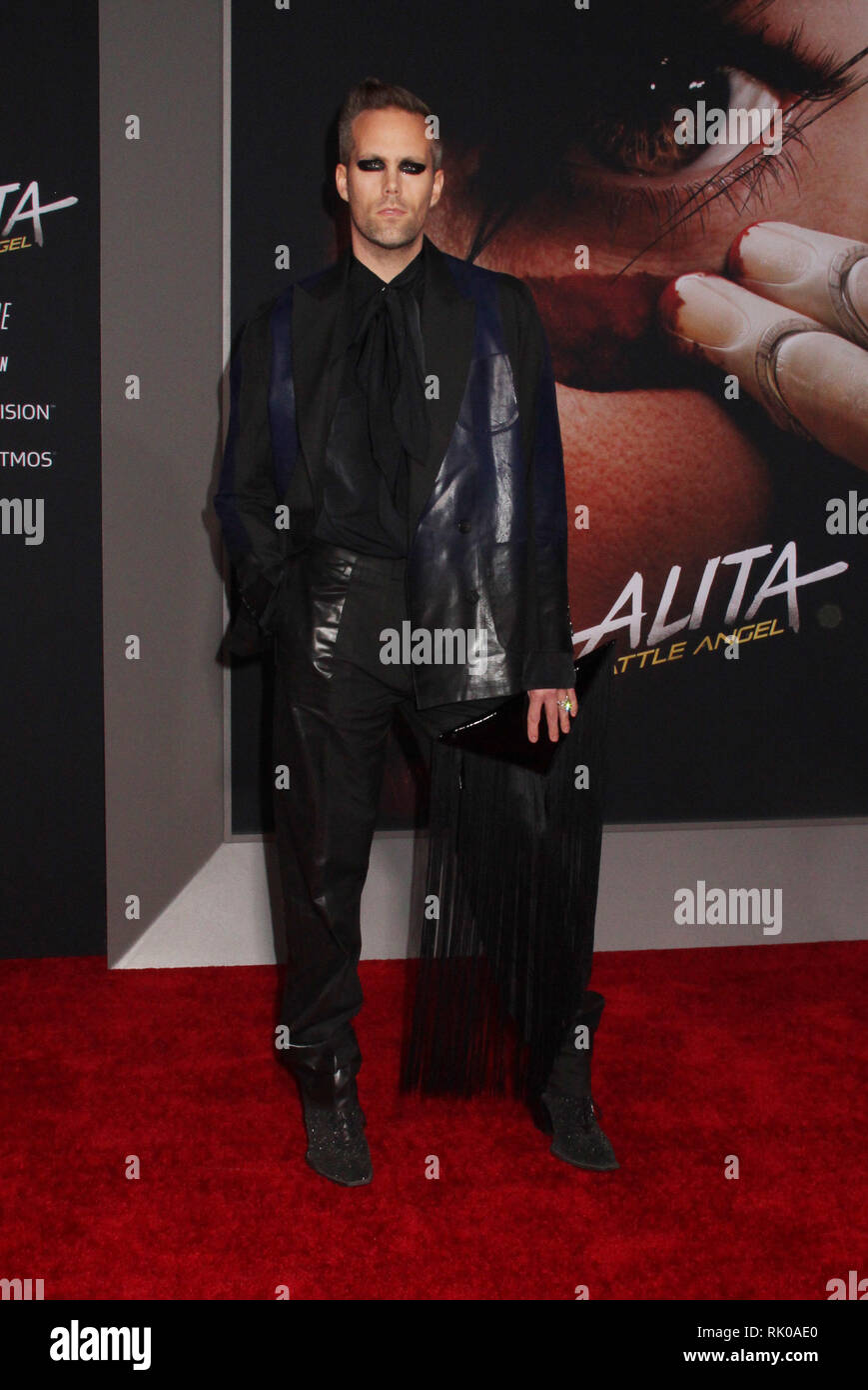 Justin Tranter 02/05/2019 The Los Angeles Premiere of "Alita: Battle ...
