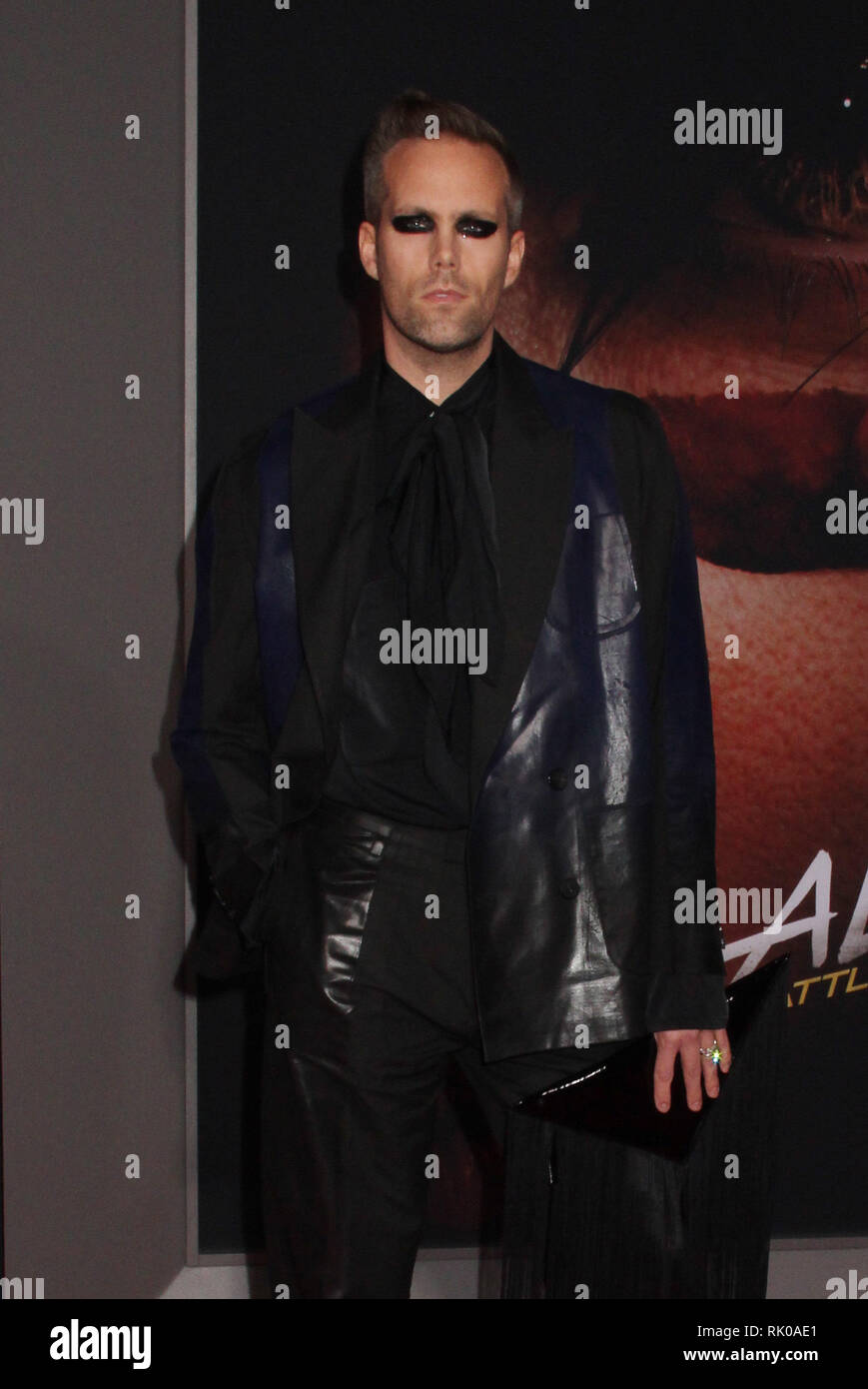Justin Tranter 02/05/2019 The Los Angeles Premiere of "Alita: Battle ...