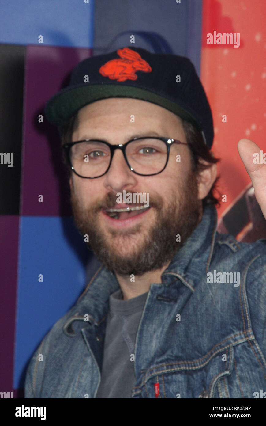 Charlie Day 02/02/2019 The World Premiere of "The Lego Movie 2: The ...