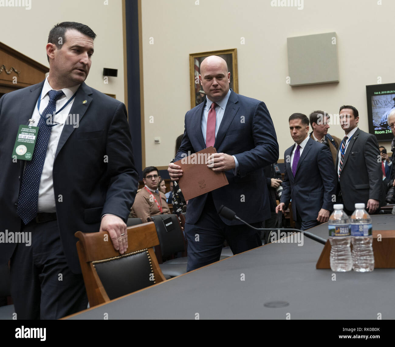 Washington, District of Columbia, USA. 8th Feb, 2019. Acting Attorney ...