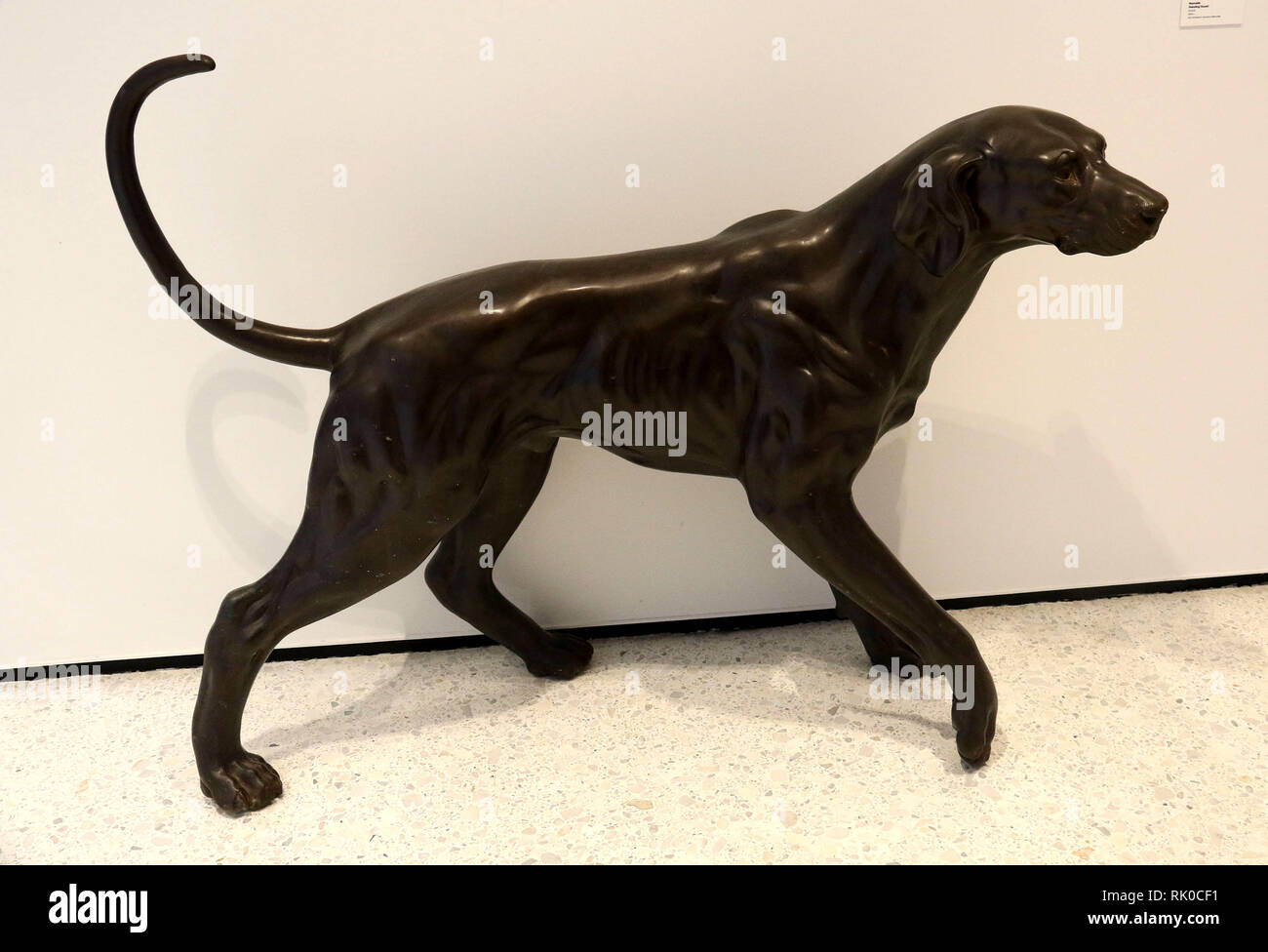 New York City, New York, USA. 8th Feb, 2019. A bronze seen at the ...