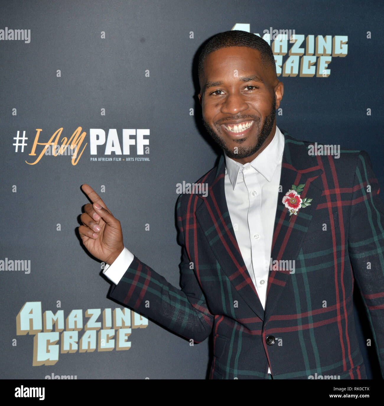 LOS ANGELES, CA-FEBURARY 7: Craig Fishback at the Aretha Franklin's ...