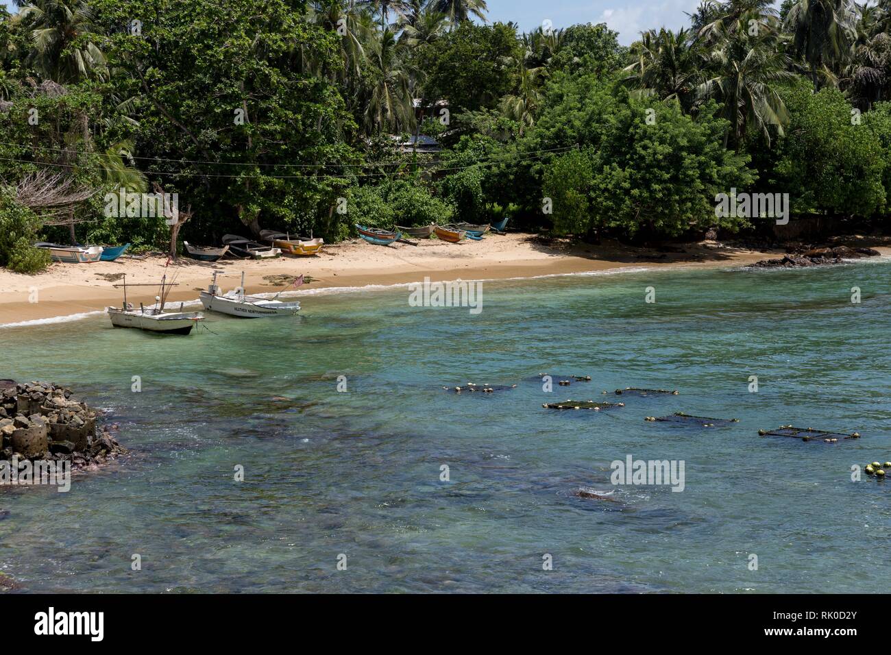 Hummana Beach, Dondra, Matara, Sri Lanka. July 2017 Stock Photo - Alamy